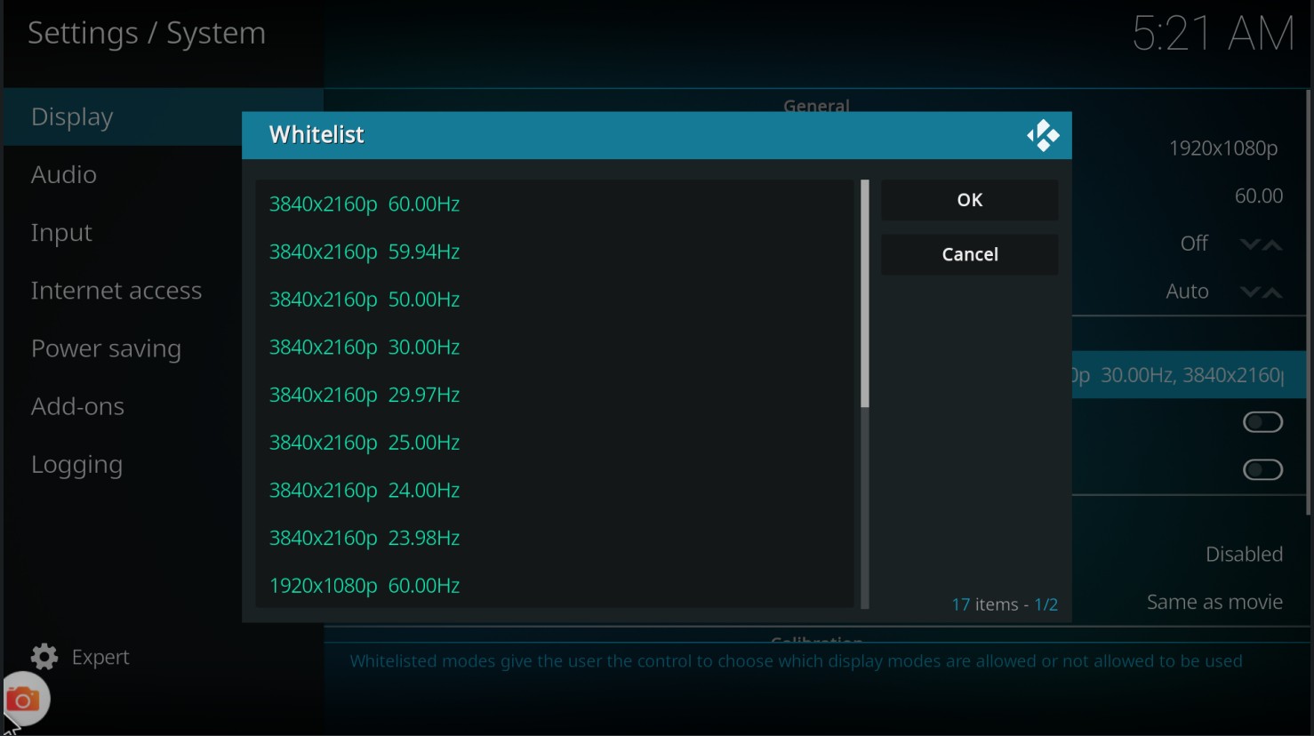Auto Frame rate Switching In Kodi Station P2 StationPC